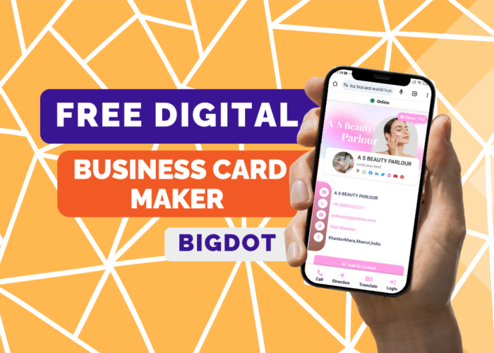 Best Free Digital Business Card Maker - BigDot
